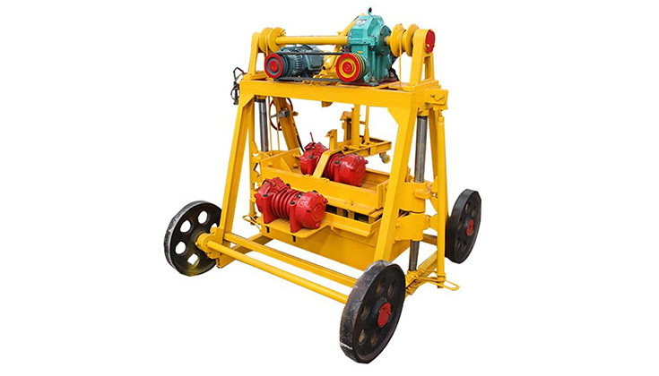 QTR4-45 Mobile Block Making Machine